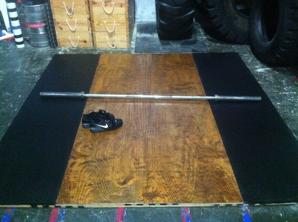 DIY: Build an Olympic Weightlifting Platform – The Gentleman & The Meathead