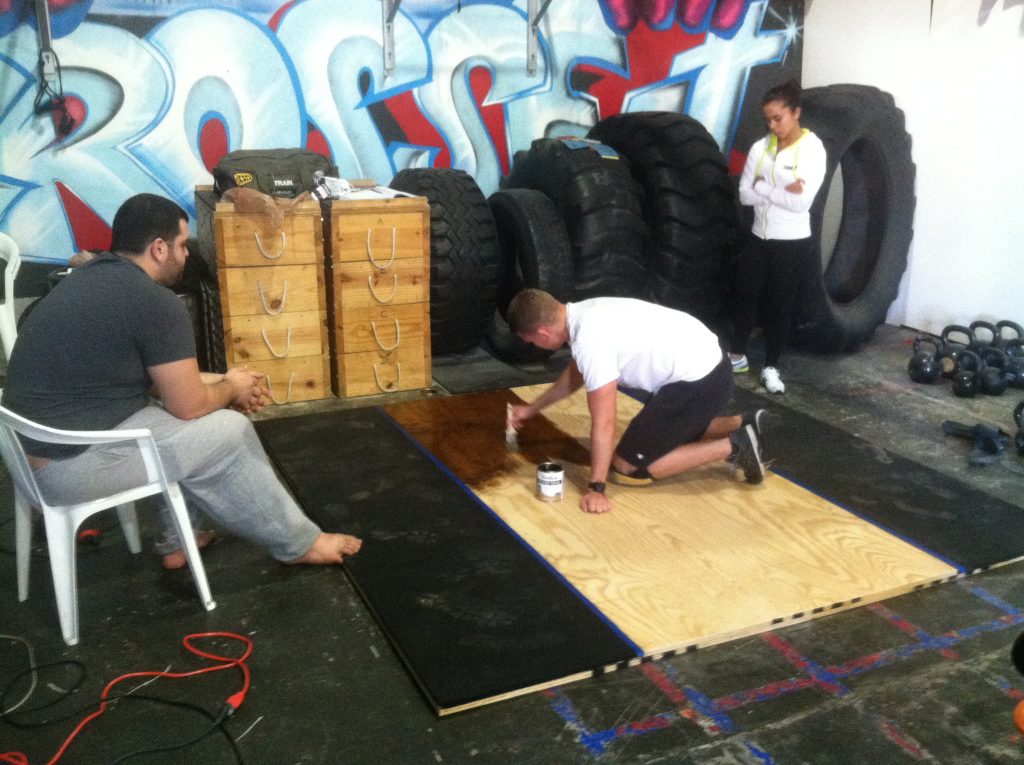 DIY: Build an Olympic Weightlifting Platform – The Gentleman & The Meathead