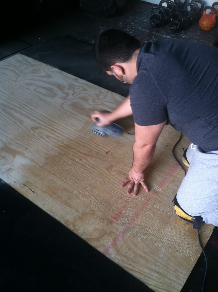 DIY: Build an Olympic Weightlifting Platform – The Gentleman & The Meathead